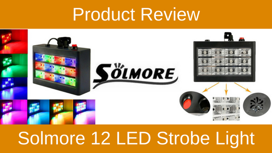Product Review - Solmore 12 LED Strobe Light 15W
