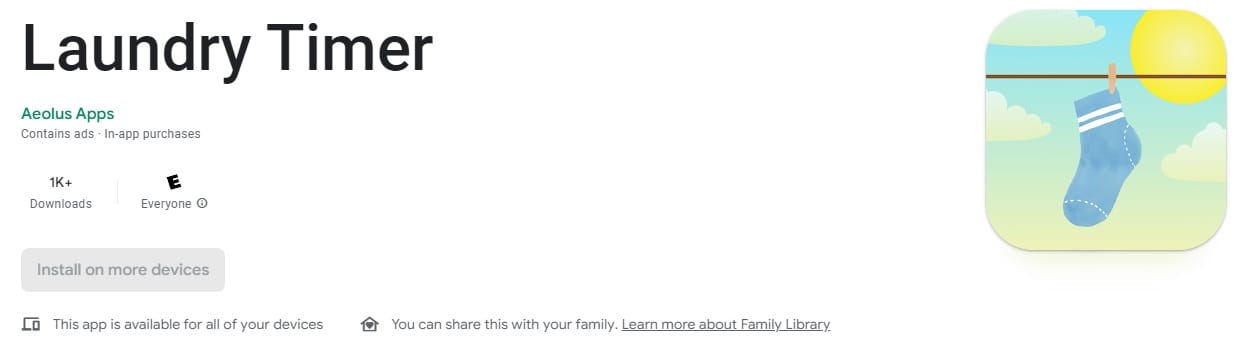 Laundry Timer - My Helpful Hints® Product Review